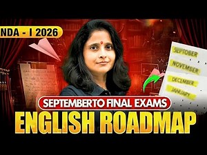 NDA 1 2026: Complete ENGLISH Roadmap ✅ Full Roadmap + Last 6 Months Plan + 100% Syllabus 🔥