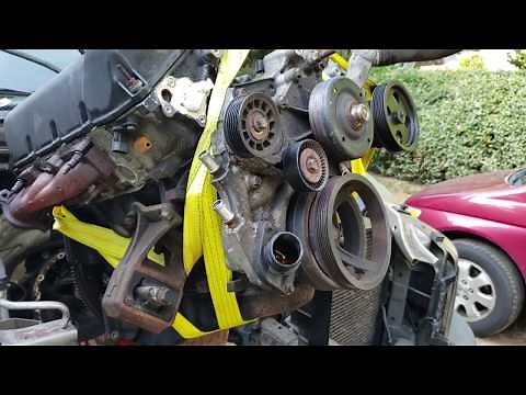 Remove Engine from 2006 Dodge Ram 1500 3.7 L V6