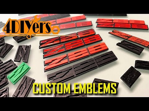 How to Make Custom Car Emblems