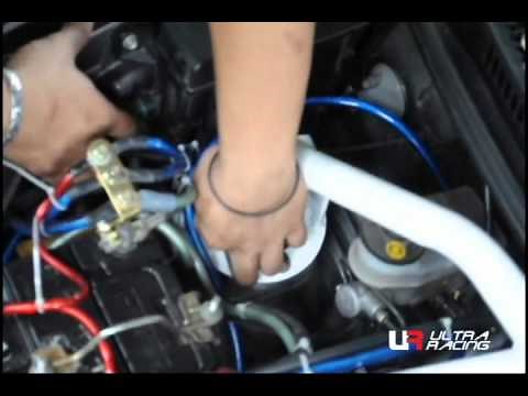 UltraRacing | Installation Guide: Toyota Avanza Front Strut Bar installation guide