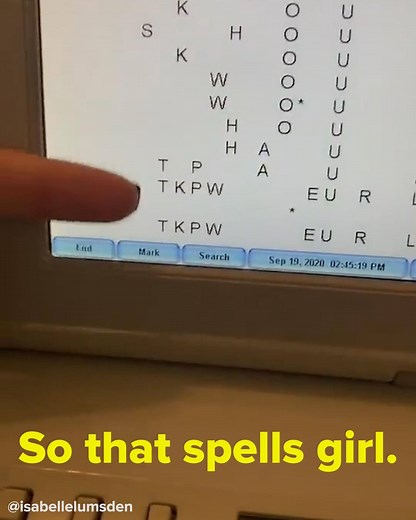 I'm still so confused by this. Special thanks to Isabelle for explaining what goes on behind the keyboard! instagram.com/isabellelumsden tiktok.com/@isabellelumsden | BuzzFeed
