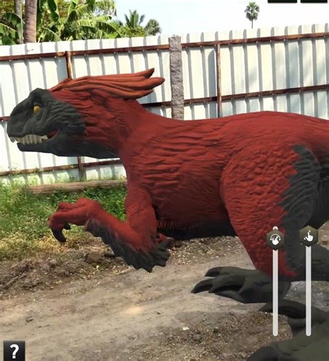 Pyroraptor in real life !!!