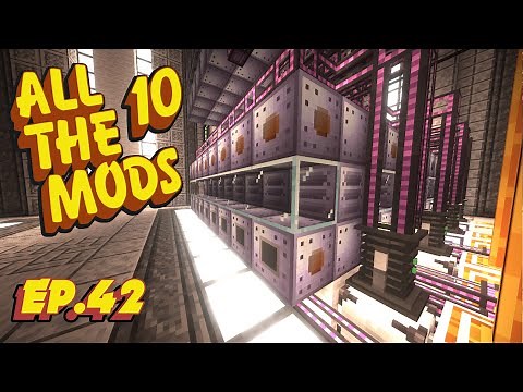 Let's Process Some Arrays in Modern Industrialization ATM 10 Ep.42 Minecraft Mod Pack