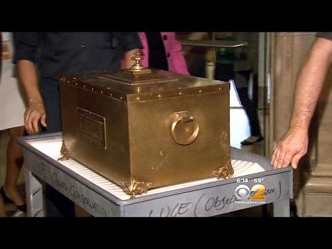 100-Year-Old Time Capsule Opened In NYC