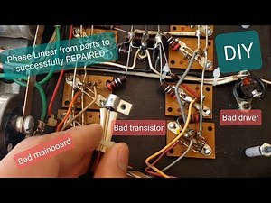 Phase Linear 400 from parts to successfully repaired. 05-23-2020. DIY