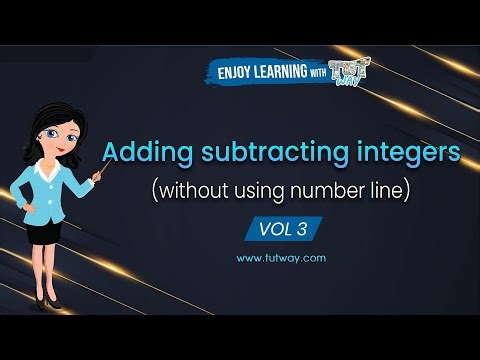 How to Add and Subtract Integers | Adding and Subtracting Integers Using a Simple Method | Math