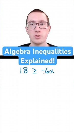 Algebra Inequalities Explained!