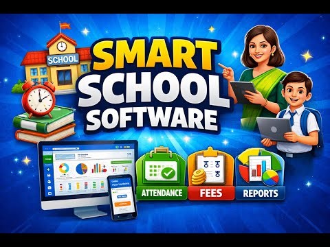 School Ka Complete Software Solution in one Click ! How to Maintain Student & Fe Structure ?