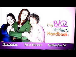 DVD Opening to The Bad Mother's Handbook UK DVD