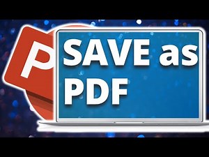 How to PowerPoint as PDF 🔥 [Build Reports in PPT]