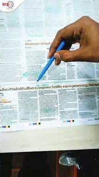 NEWS PAPER ANALYSIS For Prelims 2026 #upscexam #upscstrategy #upscprelims #upsc