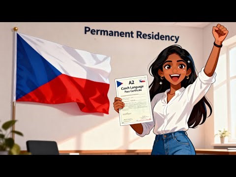 Czech A2 Exam for Permanent Residency: How I passed on the first try!💪