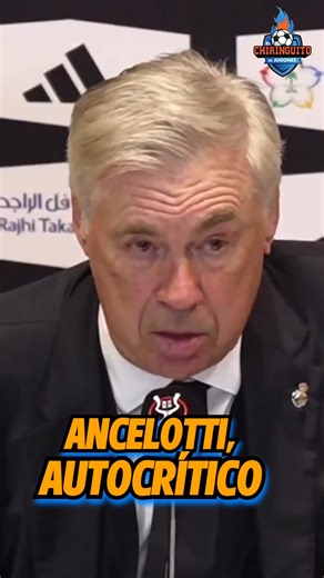 💥 ANCELOTTI, MUY AUTOCRÍTICO: "Esta es la realidad, no hemos defendido bien y por eso han marcado de manera sencilla". ¡Nos vemos a las 12 de la noche en MEGA! | El Chiringuito TV