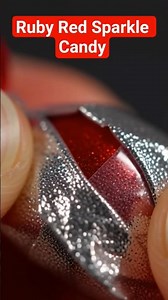 Ruby Red Sparkle Candy Reveal | Ultra Satisfying ASMR Short #love #crush