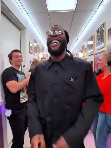 Burna Boy's Jennifer Hudson Show Exit: Dance Moves