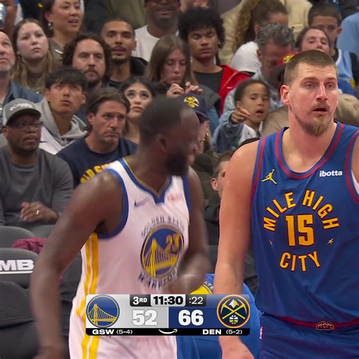 Dray started Q1, Q2 and Q3 from range 💪 📺 NBA on Prime | Golden State Warriors