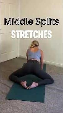 Middle Split Stretching Routine #dancer #gymnast #flexibility