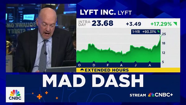 Cramer's Mad Dash: Lyft