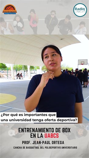 1.8K views · 16 reactions | ¡La voces del boxeo universitario se hacen escuchar con el regreso de las actividades deportivas en la UABCS! 壘 Nos fuimos al entrenamiento de box que se oferta en nuestra universidad para platicar con las y los nuevos rostros de los Gatos Salvajes que empezaron sus clases de boxeo bajo el mando del Prof. Jean Paul Ortega.  ¡Orgullosamente, Gatos Salvajes!  #SomosUABCS  | Comunicación Radio UABCS | Facebook