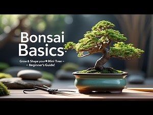 Bonsai Basics: Grow Your Miniature Tree 🌳 Beginner's Guide to Bonsai Care & Techniques!