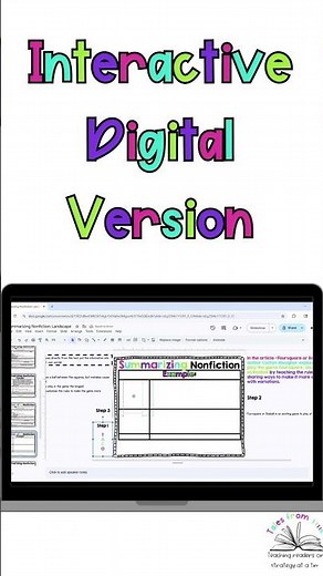 Anchor Charts That Teach Summarizing Nonfiction