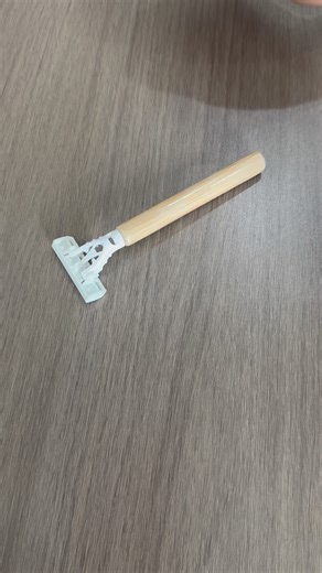 How to change razor head ? PLA razor head , bamboo handle #blade #razor #mengrooming