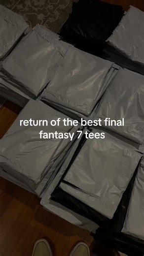 Restocking Final Fantasy VII Tees | FF7 Merchandise