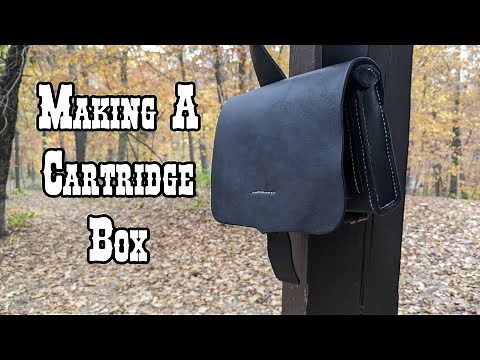 Making a mostly accurate reproduction of a civil war 1861 cartridge box