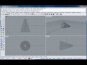 Rhino 3D 강좌 - 32. Conic, Helix, Spiral
