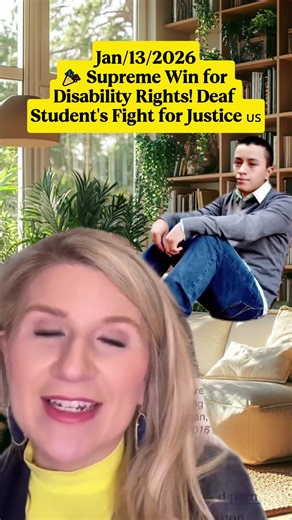 🎉 Supreme Win for Disability Rights! Deaf Student's Fight for Justice 🇺🇸 #DisabilityAwareness #SupremeCourt #EducationReform #fyp #viral #americanswithdisabilitiesact #greenscreen #gorsuch #lawnews #education #foryou #legaltiktok #michigan #fypシ #markanthonydjango #sturgis #tiktok #scotus #slumberpart #individualswithdisabilitieseducationact #lawschool