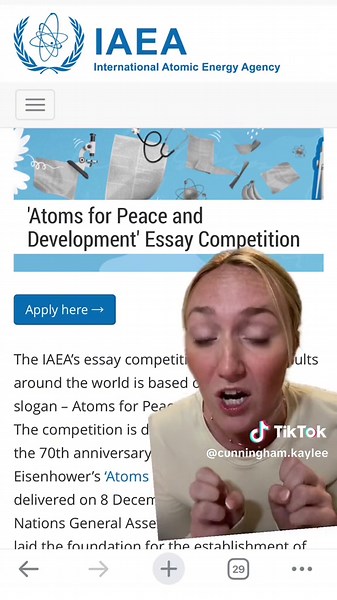 link in bio go apply #greenscreen #opportunity #undergrad #freetravel #competition #dontsleeponit #msnuclearenergy #collegelife #engineeringstudent