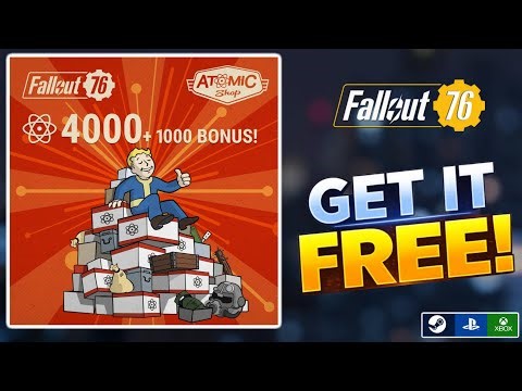 How to Get Atoms for FREE in Fallout 76 (PS5, XBOX, PC) ✅ Fallout 76 Free Atoms (100% Working) 🔥