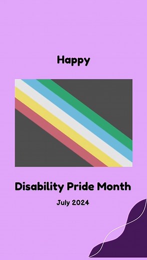 July is #DisabilityPrideMonth, which honours the history, achievements and contributions of people living with a disability. This month aims to promote inclusivity and accessibility, and advocate for equal opportunities for all. 16.0 million people in the UK have a disability, representing 24% of the total population (estimate from the Department for Work and Pensions survey). Not all disabilities are visible or apparent. It is important to approach everyone with understanding and empathy, recog