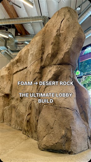 José Manuel Prado on Instagram: "Building a masterpiece requires fuel. 🏜️⚡ We’re bringing the High Desert to the new @drywater HQ. Crafting hyper-realistic rock from raw foam is a marathon, not a sprint—which is why we stay fueled with @Drywater. Real fruit, zero sugar, and all the essential micronutrients to keep the focus sharp from first carve to final pigment. Ready to see the finished lobby? Drop a “🙌” below!"