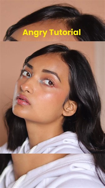 Preeti Sarkar on Instagram: "Angry Makeup tutorial for singles 😡 #AngryPreeti"