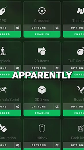 The BEST settings for Minecraft Survival! #minecraft #lunarclient #hypixel #bedwars #cosmetics #fyp