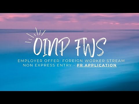 PNP NON EE - PR APPLICATION