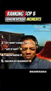 IShowSpeed Funniest Clips Ranked 😂🔥