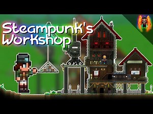 Steampunk Workshop - Ep. 6 | NPC Themed Houses Series - Desert Pylon