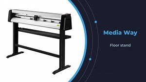 Teneth YK Series Sticker Vinyl Automatic Contour Cutting Plotter With CCD Camera and Touch Screen