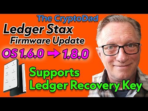 How to Update Ledger Stax/Flex Firmware for Recovery Key & Manage It!