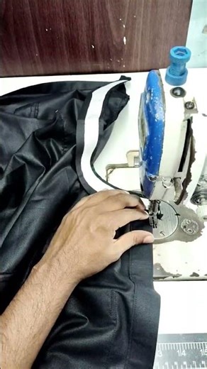 how to make mandarin collar. chinese collar shirt style.#diy #shorts #collar #sewinghacks