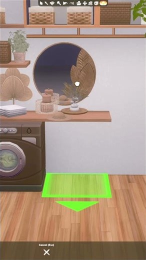 Cozy Laundry Room ✨ The sims 4 #thesims4