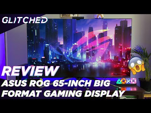 INSANE 65-inch ASUS ROG Swift PG65UQ Big Format Gaming Display Reviewed