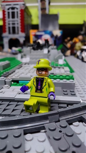Lego Dc Super Hero's The Riddler Minifigure #shorts