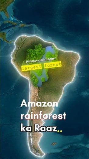 Bina Sahara ke Amazon rainforest khatam? 😱 | The Secret Connection 🏜️🤝🌳