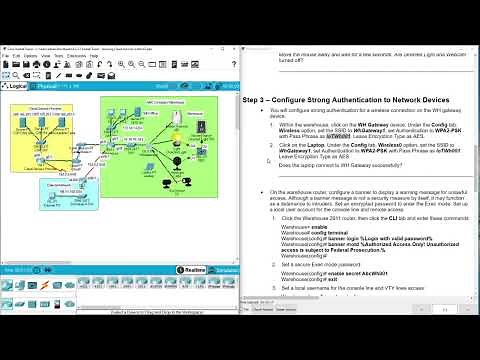 4.2.3.3 Packet Tracer - Securing Cloud Services in the IoT
