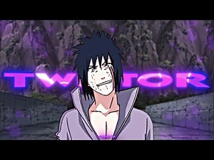 Sasuke Uchiha Twixtor Clips 4K + Without CC