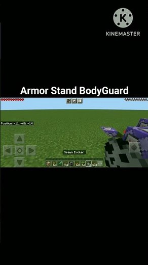 Minecraft Command Block | Armor Stand BodyGuard