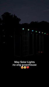 54K views · 1.9K reactions | May Solar lights na ang greenhouse #followers #solarlights #greenhouse #DIY #pinay | Karen Rendell | Facebook